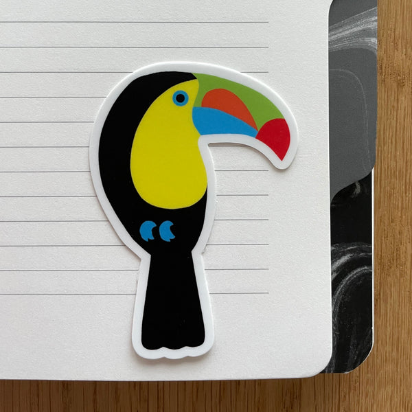 Toucan Vinyl Sticker – chameleon and co