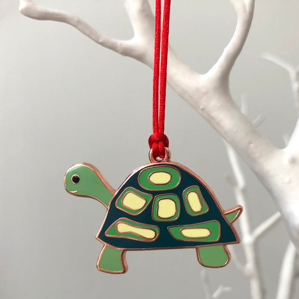 Tortoise Christmas Tree Decoration – chameleon and co